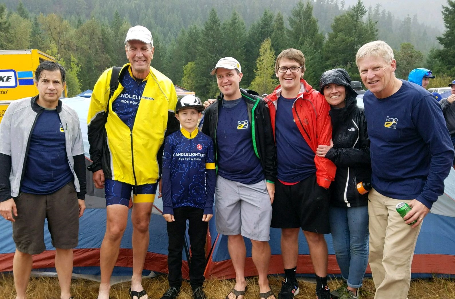 Candlelighters at Tygh Valley Rally – Cycle Oregon