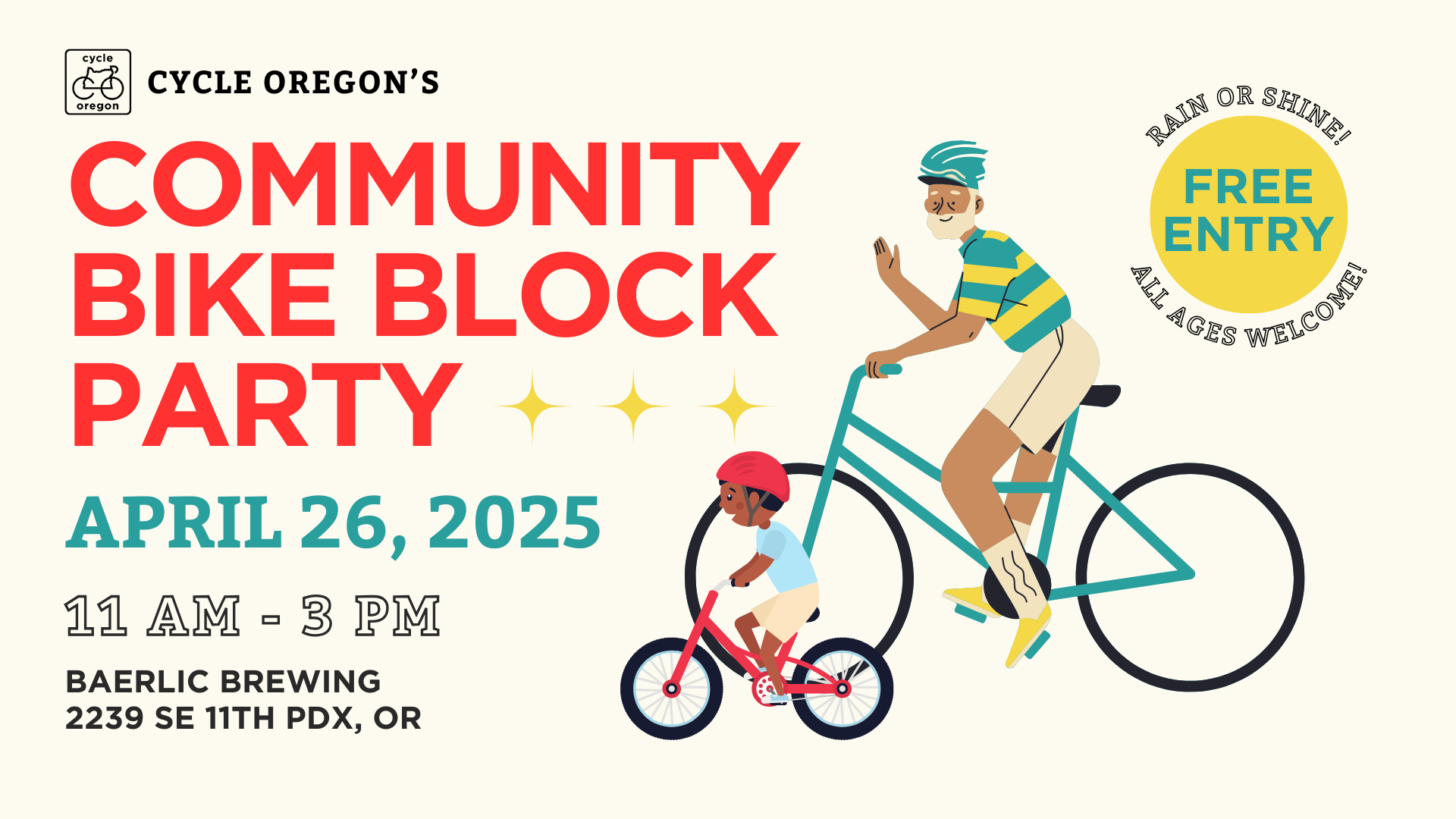 Community Bike Block Party – Cycle Oregon